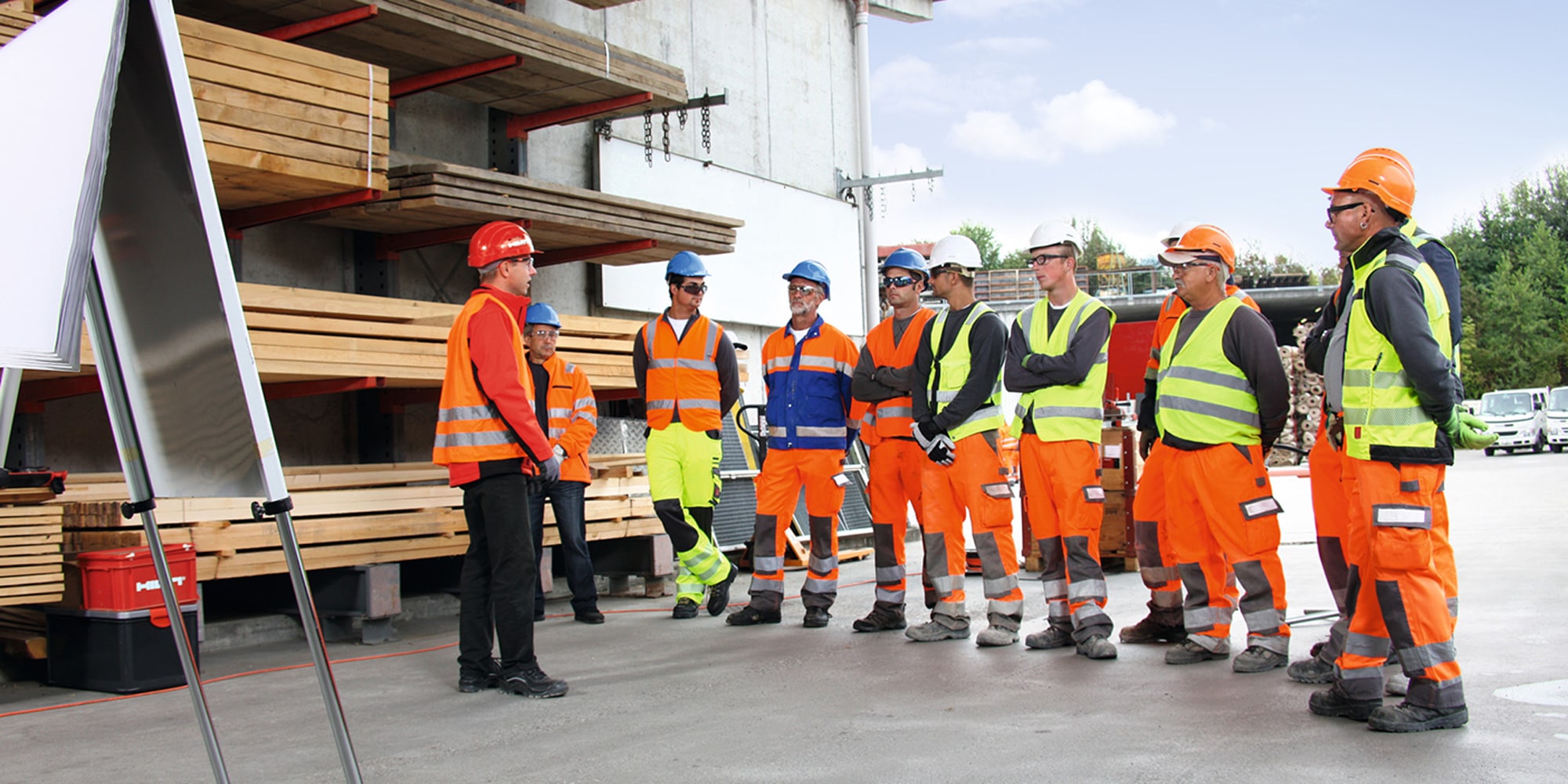 Material de construção para profissionais da indústria da construção ...